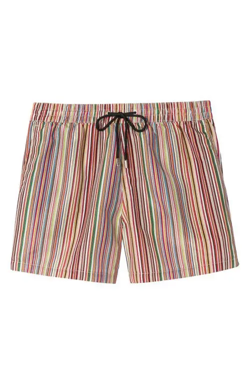 Paul Smith Signature Striped Swim Trunks