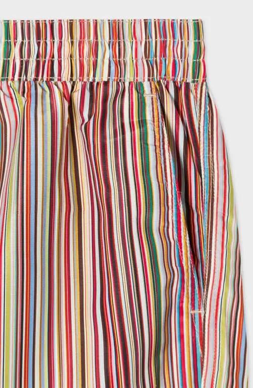 Paul Smith Signature Striped Swim Trunks