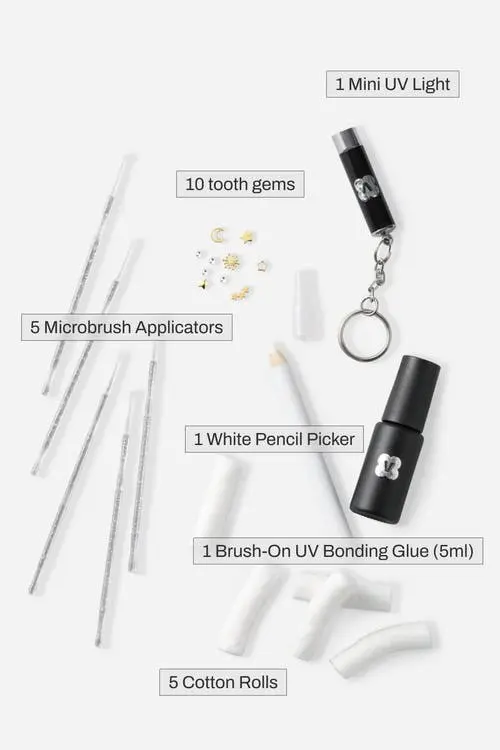 NEVER HAVE I EVER SHOP Celestial Tooth Gem Kit