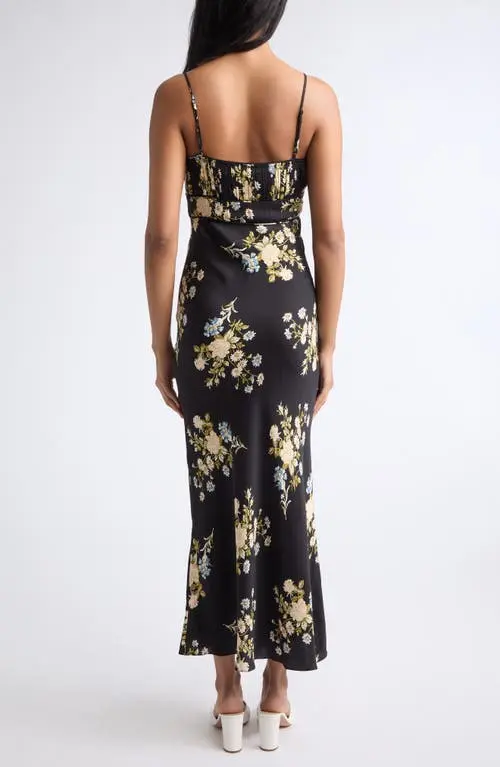 Veronica Beard Kieren Silk Blend Midi Dress
