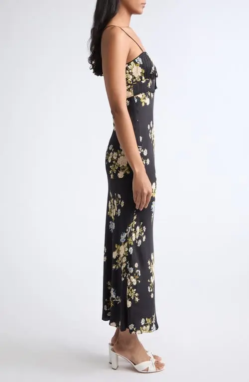 Veronica Beard Kieren Silk Blend Midi Dress