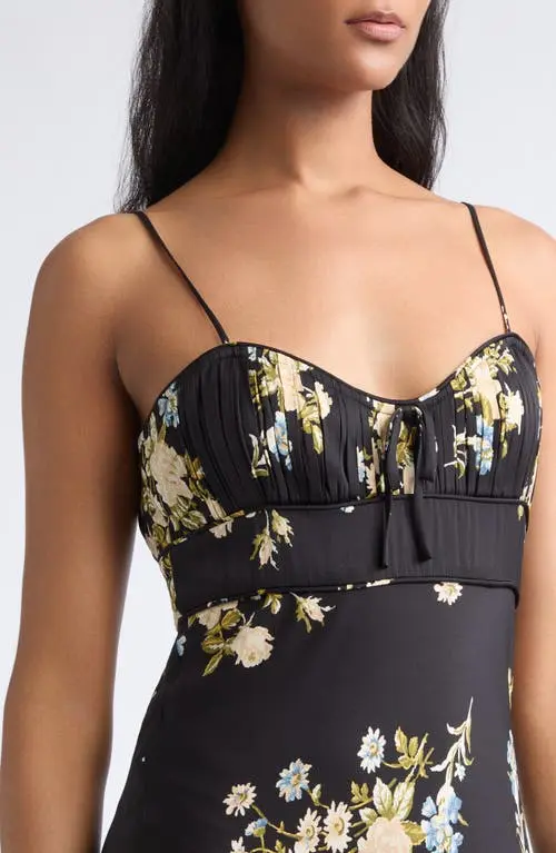 Veronica Beard Kieren Silk Blend Midi Dress