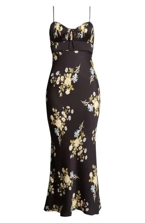 Veronica Beard Kieren Silk Blend Midi Dress
