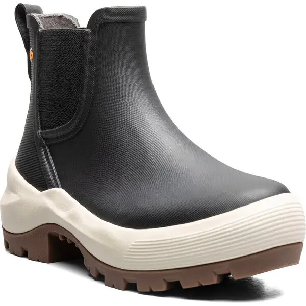 Bogs Piper Waterproof Chelsea Rain Boot - Black Multi