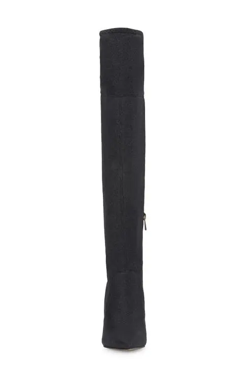 Jessica Simpson Ponseta Over The Knee Boot - Black