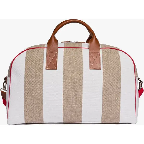 MY STYLE BAGS Standford Duffel Bag - White/sand