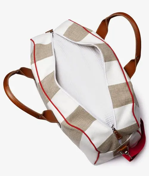 MY STYLE BAGS Standford Duffel Bag - White/sand