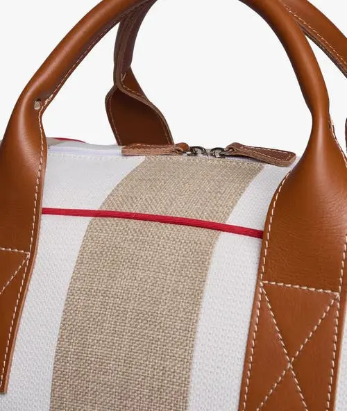 MY STYLE BAGS Standford Duffel Bag - White/sand