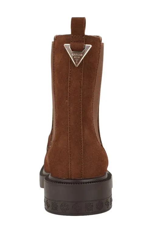 Guess Fynli Chelsea Boot - Medium Brown