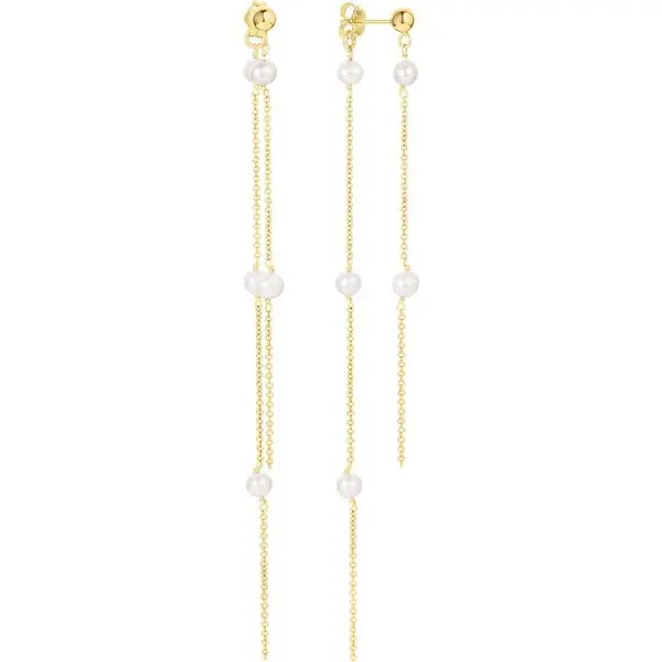 SET & STONES Bobbi Pearl Earrings
