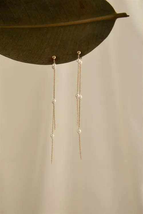 SET & STONES Bobbi Pearl Earrings