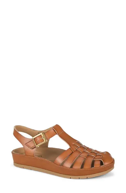 BARETRAPS Welsy Fisherman Sandal - Dark Caramel