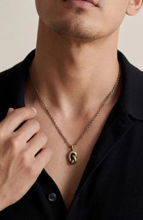 MR. ETTIKA Knotted Pendant Necklace