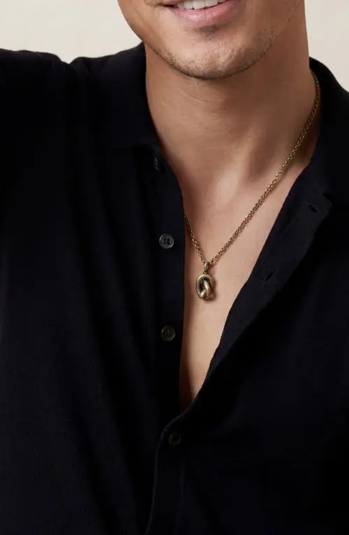 MR. ETTIKA Knotted Pendant Necklace