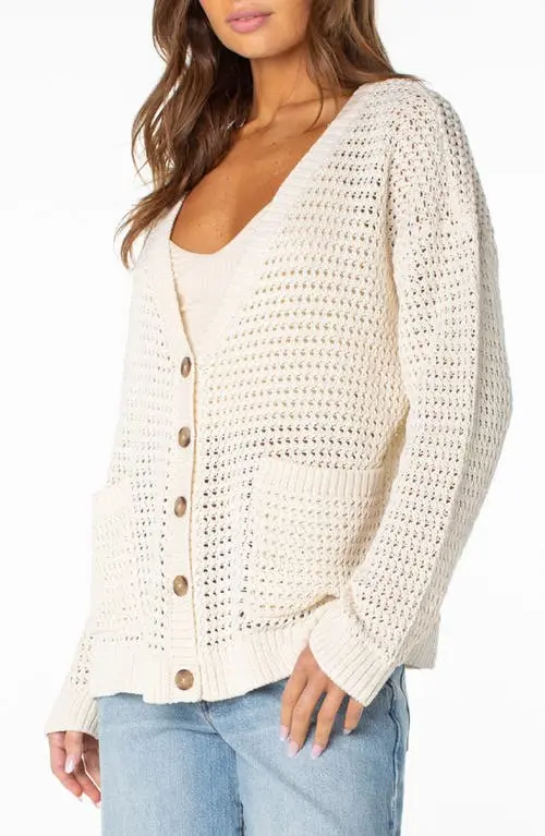 Roxy Tamarindo Open Stitch Cardigan - Dew