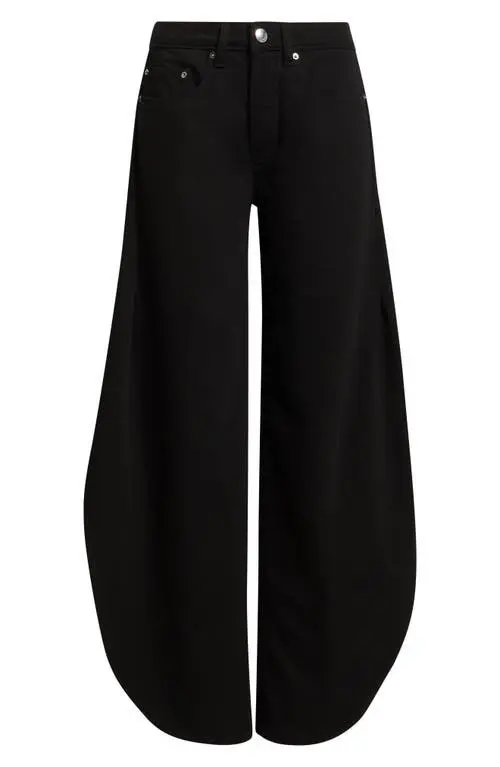 DL1961 Rori Mid Rise Wide Barrel Leg Jeans
