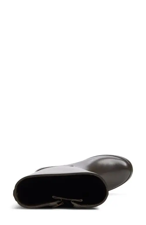 Sperry Drizzle Tall Waterproof Rain Boot - Dark Brown