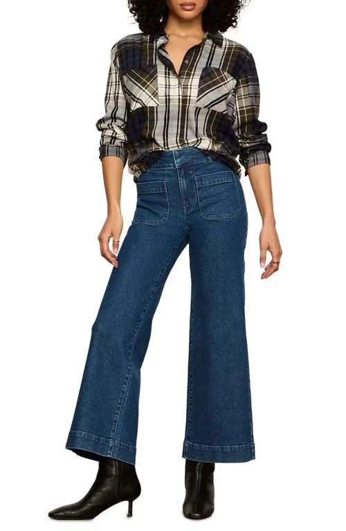 Sanctuary The City Plaid Shirt - True Green