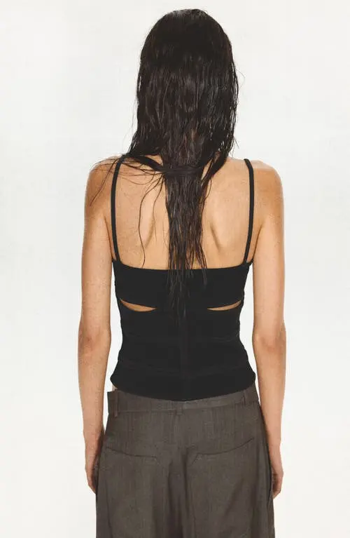 Mango Cutout Tank Top