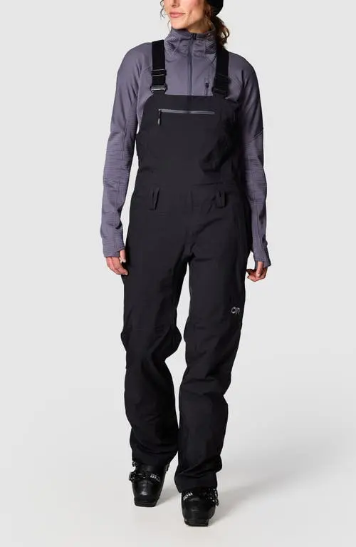OUTDOOR RESEARCH Carbide Waterproof Tall Bibs - Solid Black