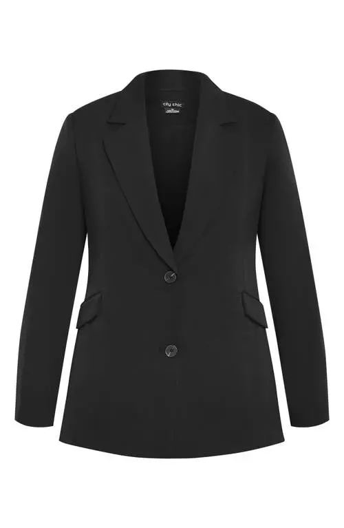 City Chic Yazmin Stretch Blazer