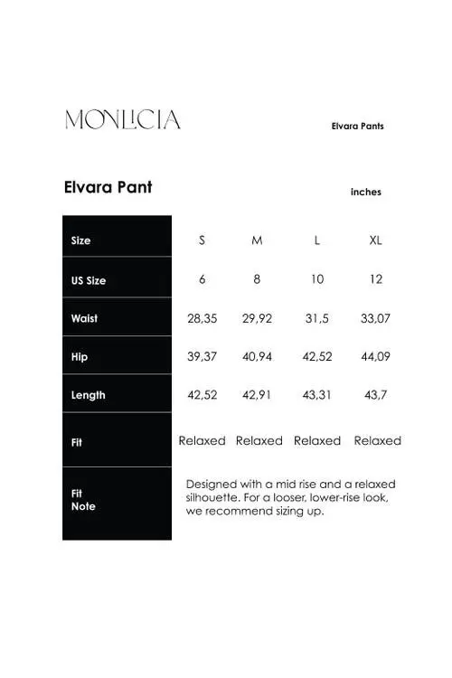 MONLICIA Elvara Fluid Viscose Pants