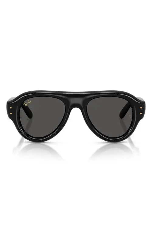 Ray-ban A$ap Rocky 52mm Pilot Puffer Sunglasses