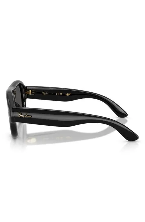 Ray-ban A$ap Rocky 52mm Pilot Puffer Sunglasses