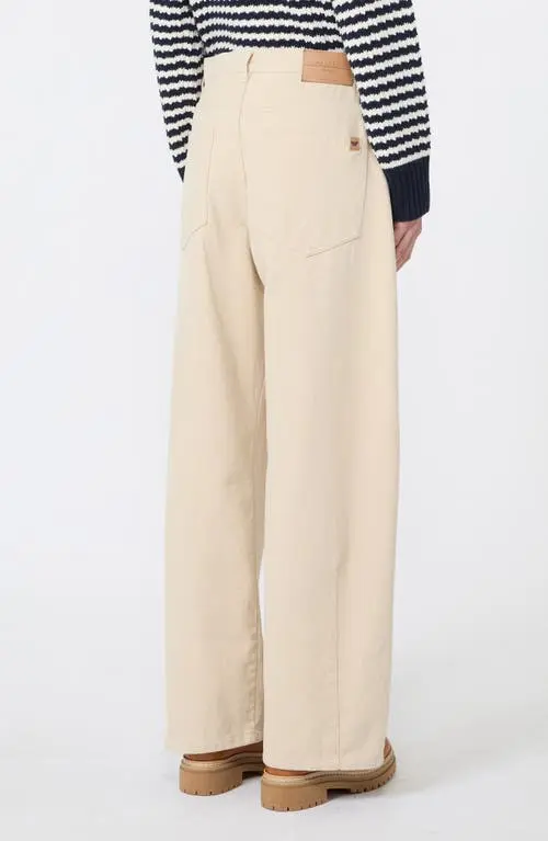 Max Mara Wide Leg Cotton Pants
