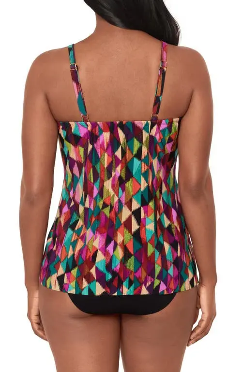 Miraclesuit Farfalle Marina Underwire Tankini Top