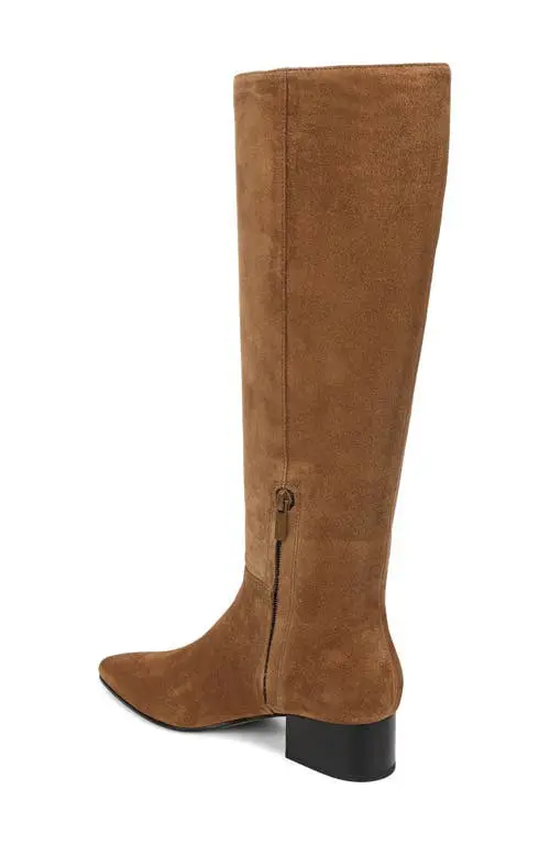Vince Adan Tall Leather Boot - Elmwood