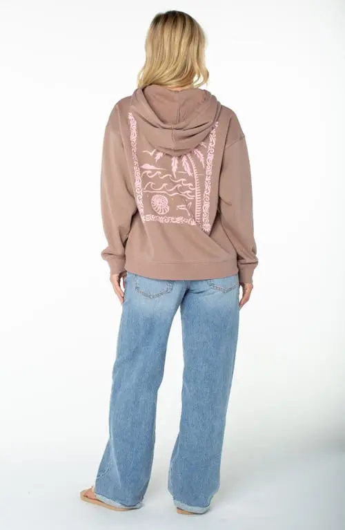 Roxy Wailea Oversize Graphic Hoodie