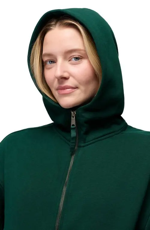 Prana Dreamfleece Full Zip Hoodie - Root Green