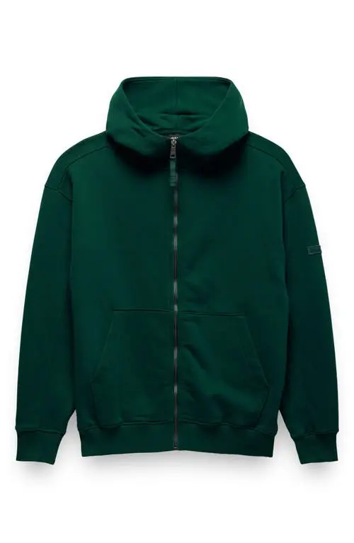Prana Dreamfleece Full Zip Hoodie - Root Green