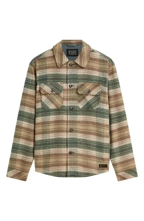 Scotch & Soda Checked Overshirt