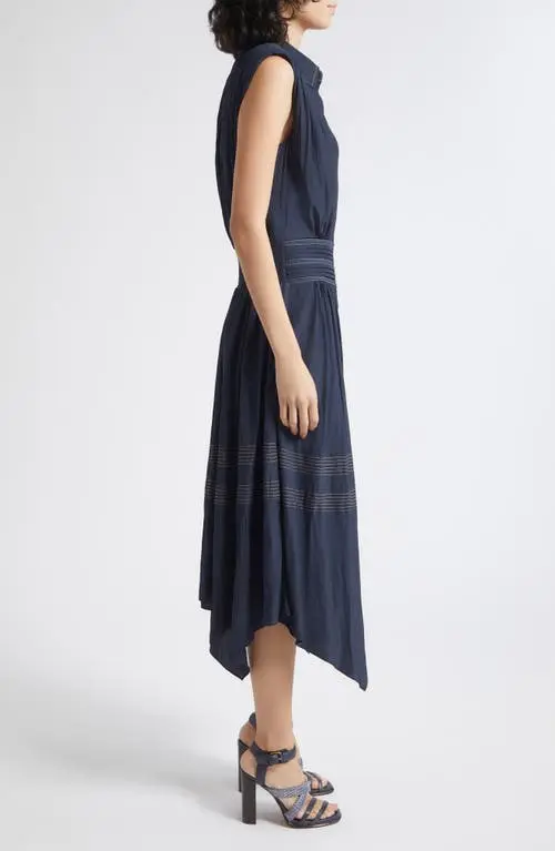 Ramy Brook Kiki Midi Shirtdress