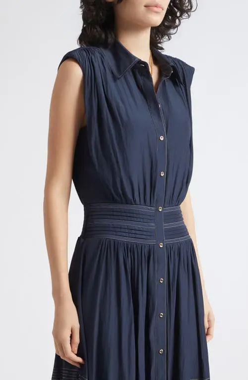 Ramy Brook Kiki Midi Shirtdress