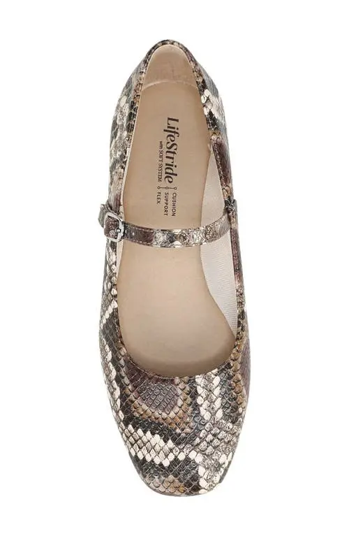 LIFESTRIDE Beloved Faux Leather Mary Jane Flat