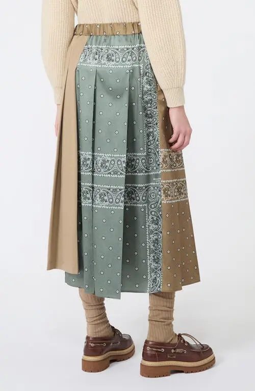 Max Mara Pleated Midi Skirt