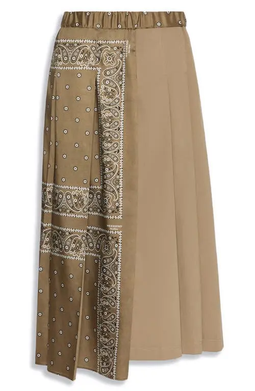 Max Mara Pleated Midi Skirt