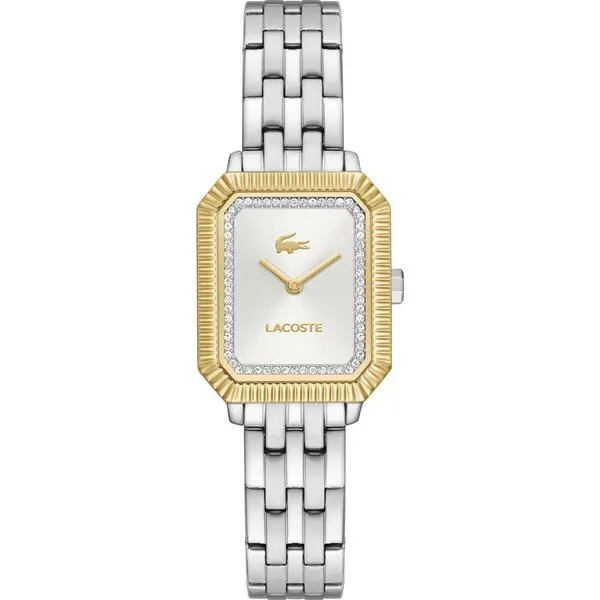 Lacoste Parisienne Bracelet Watch - Silver White