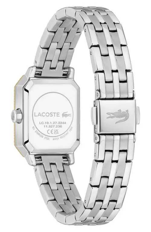 Lacoste Parisienne Bracelet Watch - Silver White