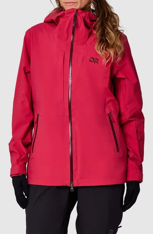OUTDOOR RESEARCH Carbide Waterproof Jacket - Foxglove