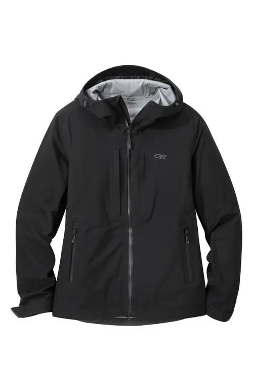 OUTDOOR RESEARCH Carbide Waterproof Jacket - Solid Black
