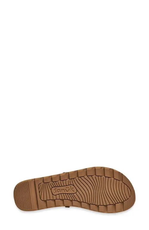 Sanuk Yoga Strappy Leather Sandal