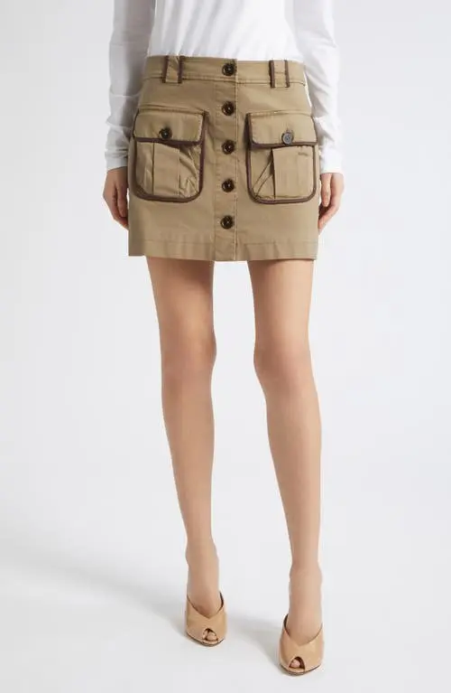 Ramy Brook Kylie Button Front Miniskirt