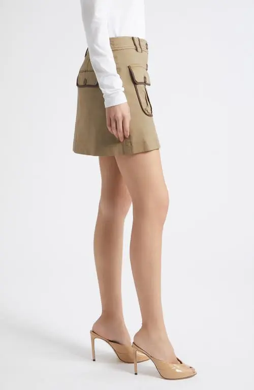 Ramy Brook Kylie Button Front Miniskirt
