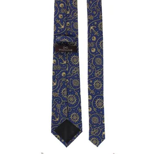 Trafalgar Nautical Wonders Silk Novelty Necktie