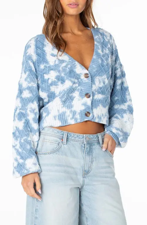 Roxy Sundaze Tie Dye V-neck Cardigan