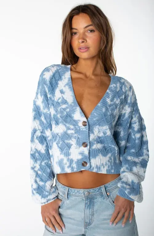 Roxy Sundaze Tie Dye V-neck Cardigan